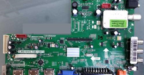 T.MS18VG.75B 12073, Maın Board, 32 LED TV, AU Optronics, T315HW07 V.9 ...