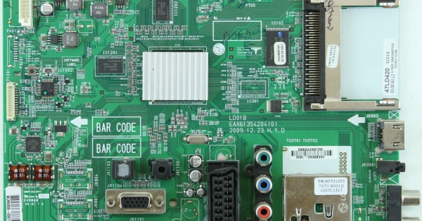 EBU60922536 , EAX61354204 , (0) , 47LD420 , Main Board , Ana Kart (1506)