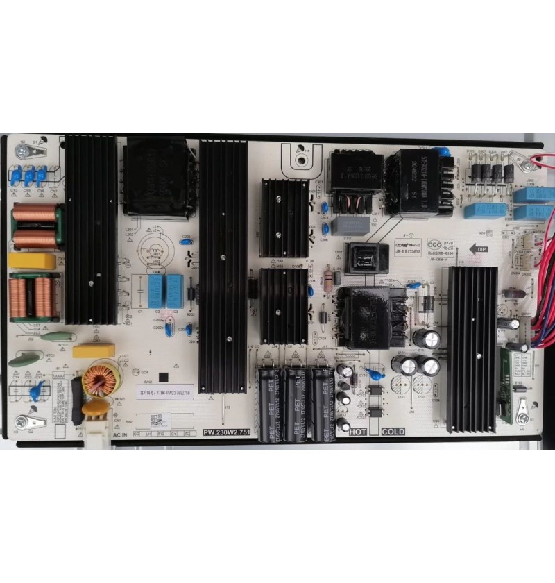 ONVO 65'' ONVO MODEL:OV65351 , T.SK706S.82 , PW.230W2.751 , 17B6-PW23 ...