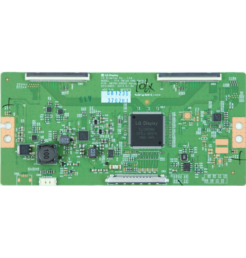 6870C-0502C , V14 TM120 UHD VER0.6 , LG , LC420EQE PG M1 , Logic Board ...